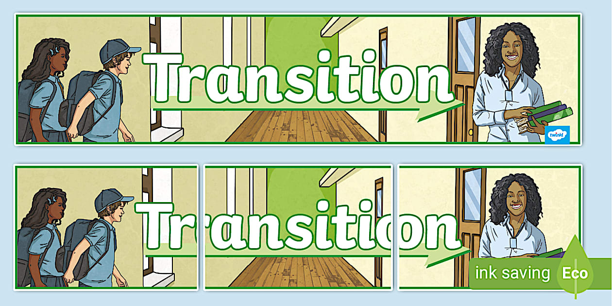 Transition Display Banner (teacher made) - Twinkl