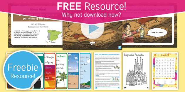 FREE! - Pack de muestra de recursos educativos en español