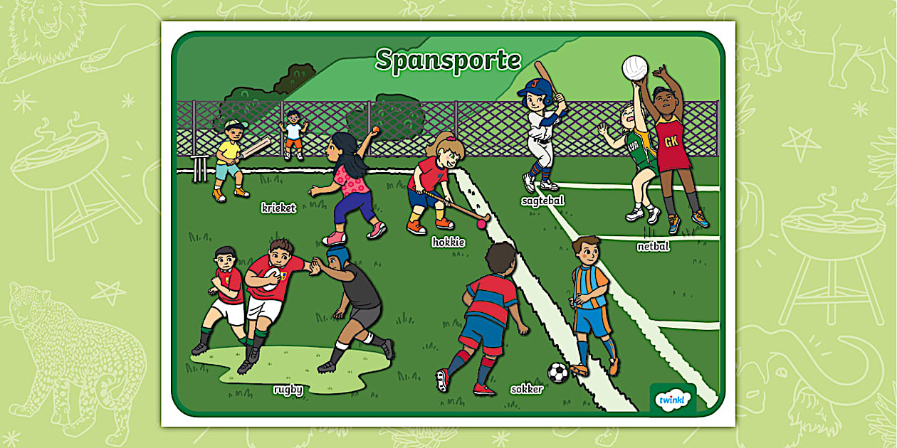 Woord Mat: Spansporte (teacher made) - Twinkl