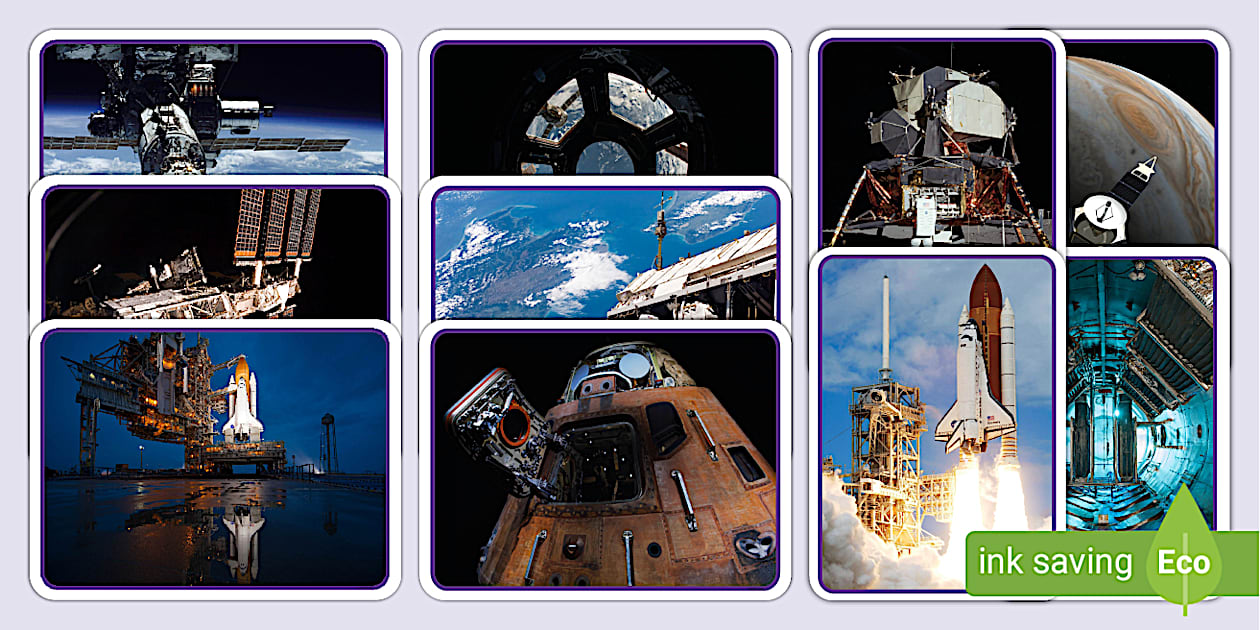 Spacecraft Photo Pack - Twinkl - EYFS