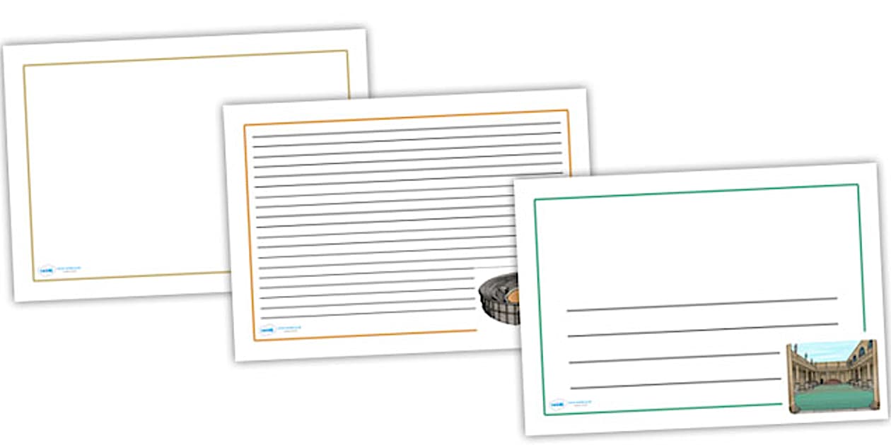 Editable The Romans Page Borders Landscape - Twinkl