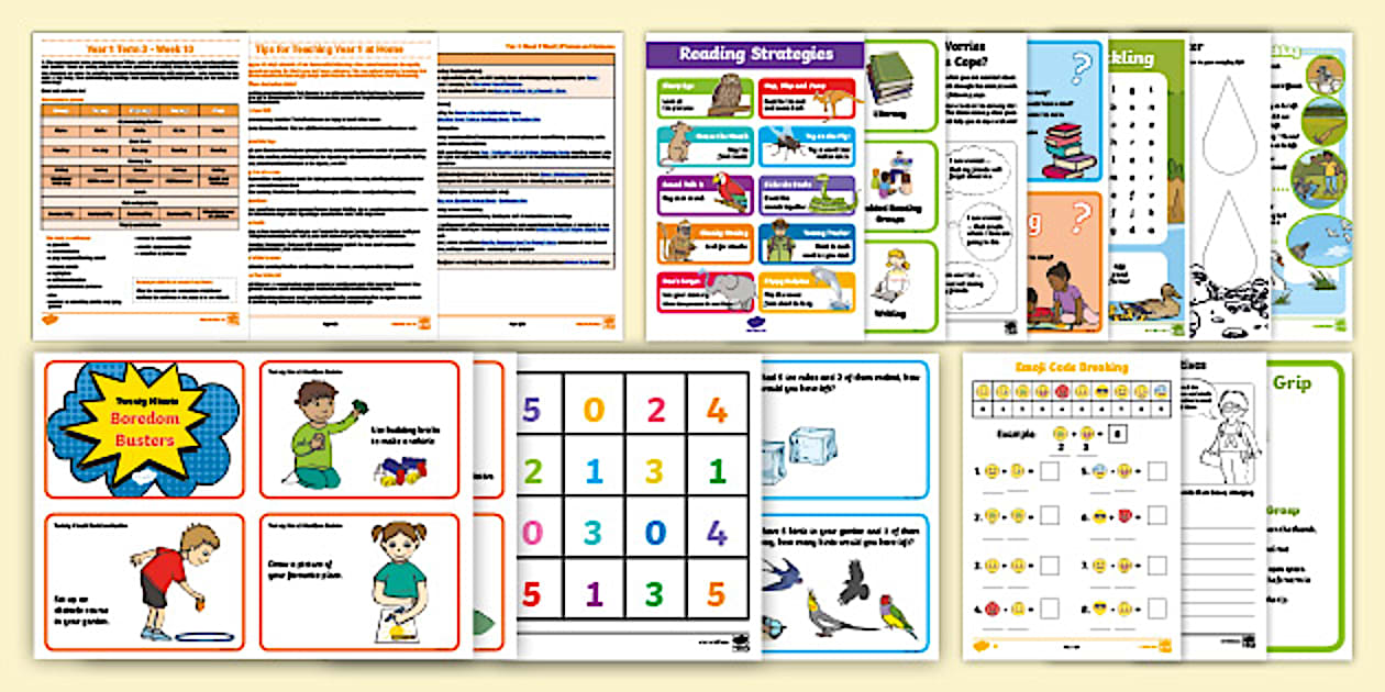 Year 1 Term 3 Week 10 Remote Home Learning Pack | Twinkl