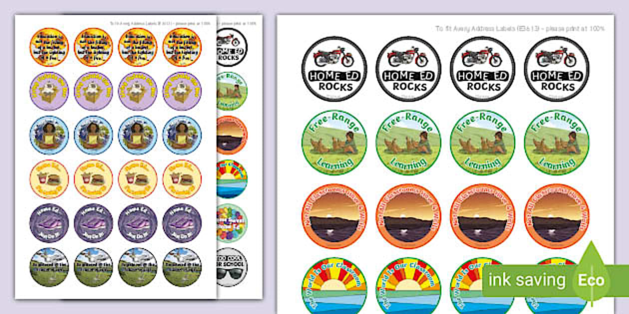 Home Education Celebratory Stickers (teacher made) - Twinkl