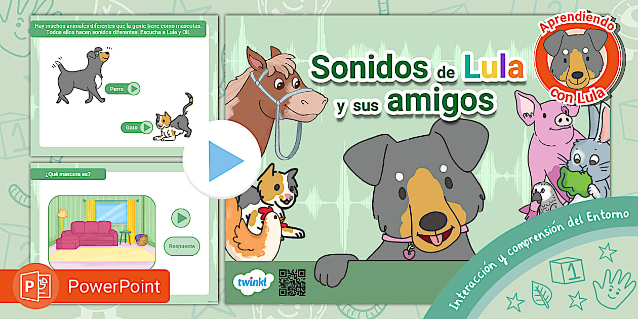 PowerPoint | Sonidos | Lula | Amigos | Educación | Básica