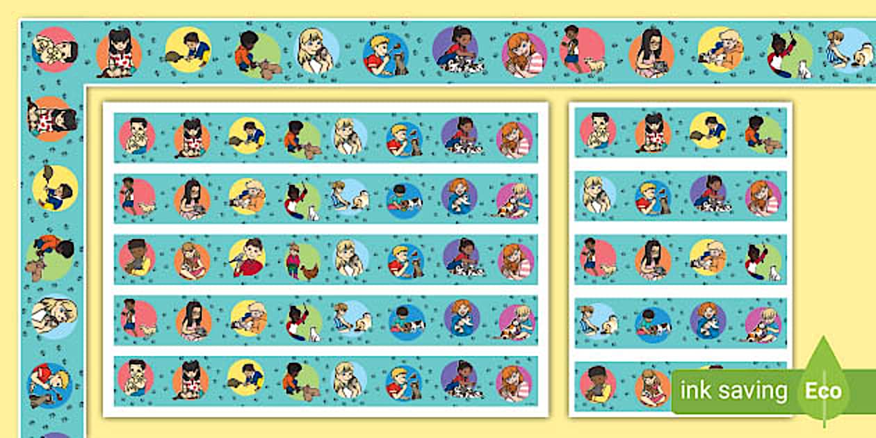 Pets Display Borders