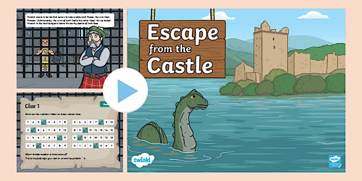Escape from the Castle Activity Pack (Teacher-Made) - Twinkl