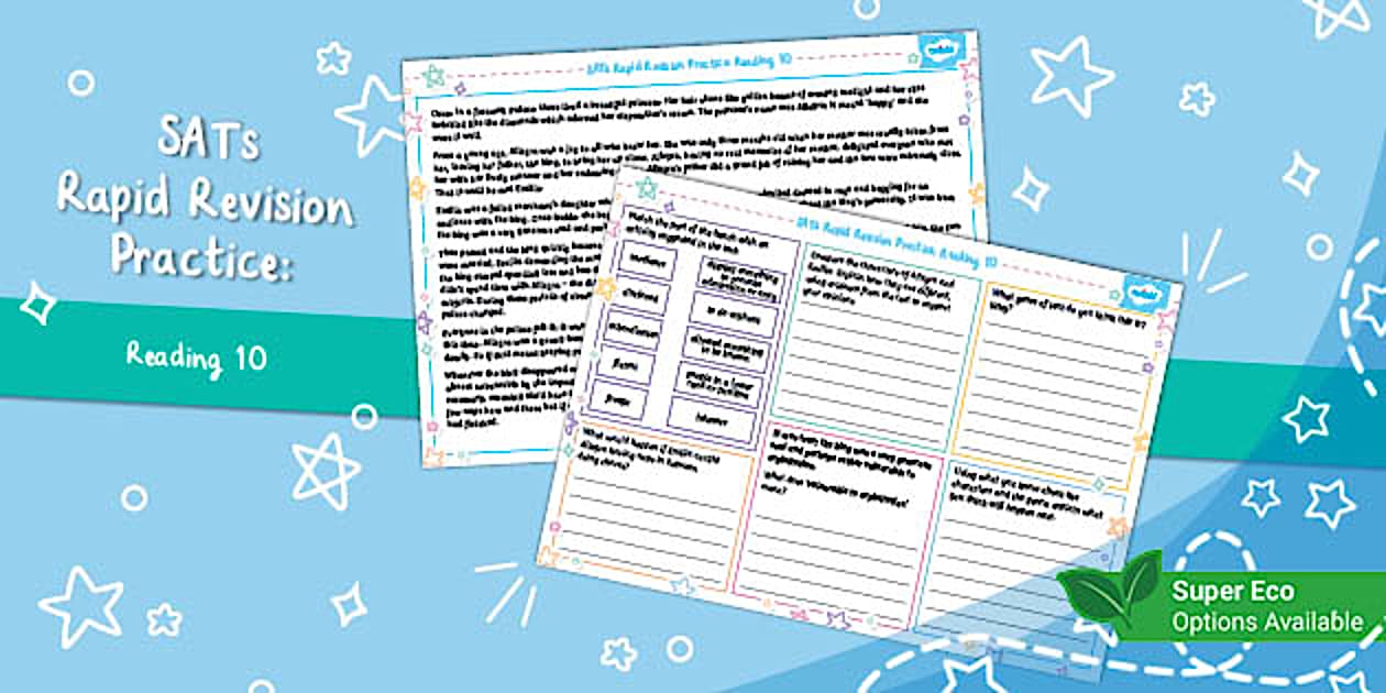 KS2 SAT Reading Test | Rapid Revision Week 10 (Teacher-Made)