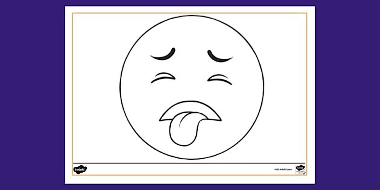 Yuck Face Colouring Sheet | Colouring Sheets (teacher made)