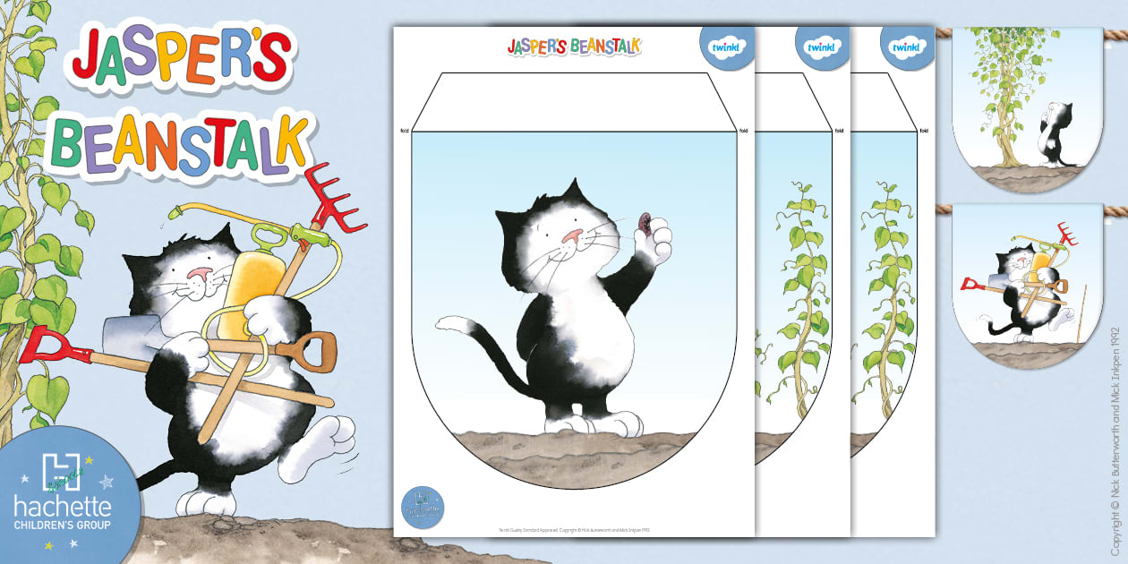 FREE! - Jasper's Beanstalk: Display Bunting - Twinkl