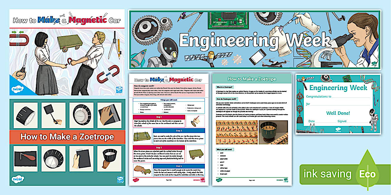 Ultimate Engineering Week 5th & 6th Class Pack - Twinkl