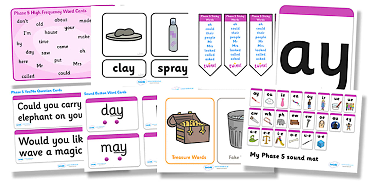 Phase 5 Resource Pack (teacher made) - Twinkl
