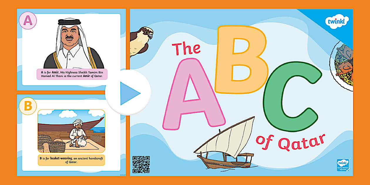 The ABC of Qatar PowerPoint (teacher made) - Twinkl
