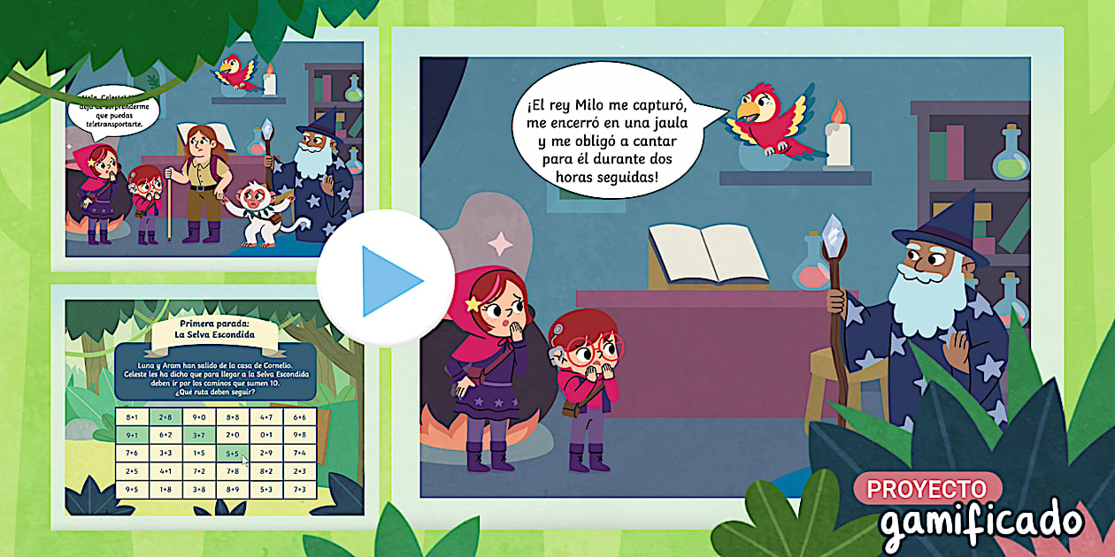 Proyecto gamificado: En busca de las gemas perdidas - Vídeo introductorio