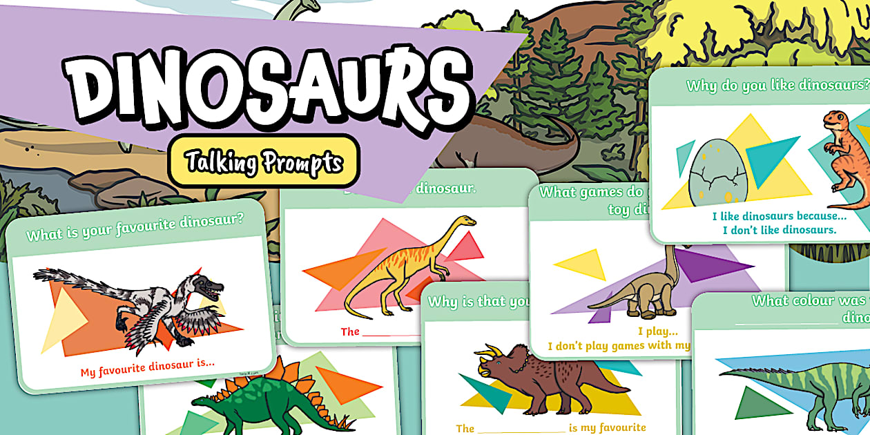 Dinosaurs: Talking Prompts
