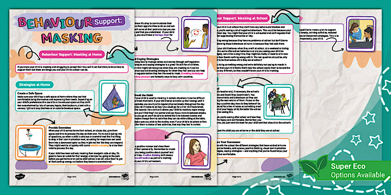 Behaviour Support: Masking (teacher made) - Twinkl