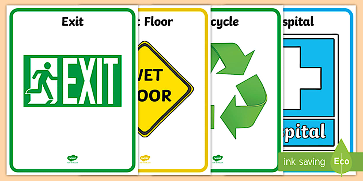 Editable Classroom Safety Posters (teacher made) - Twinkl