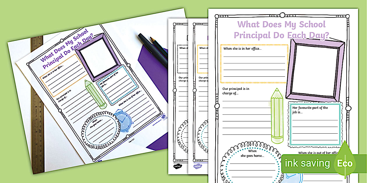 What Does My School Principal Do Each Day?