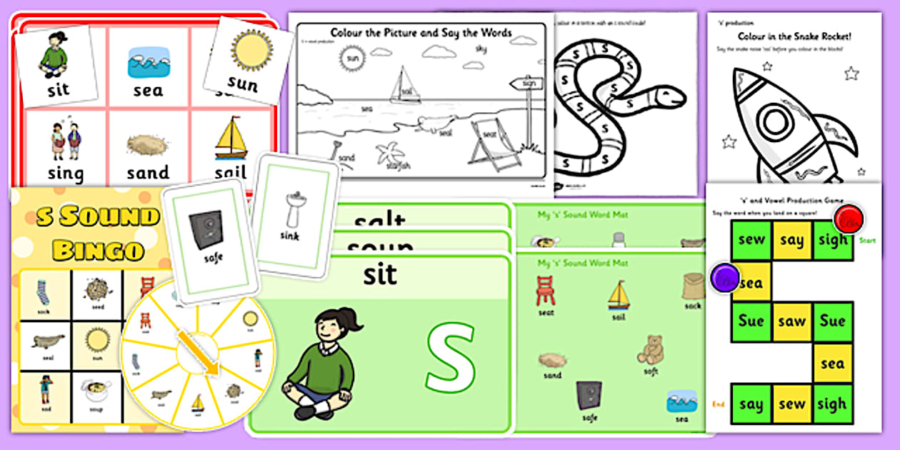 Word S Pack - Teaching Resources (teacher made) - Twinkl