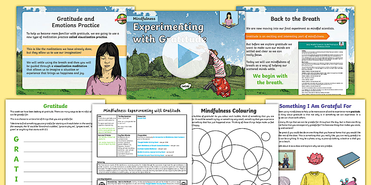 Mindfulness - LKS2 Mindful Scientists - Lesson 6: Experimenting with ...