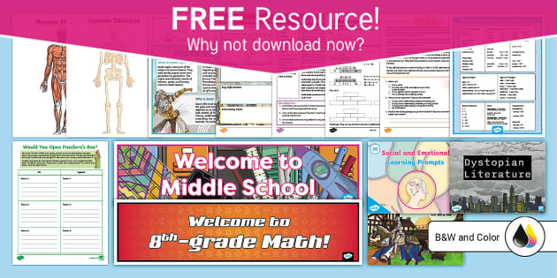 FREE Eighth Grade Teaching Pack (teacher made) - Twinkl