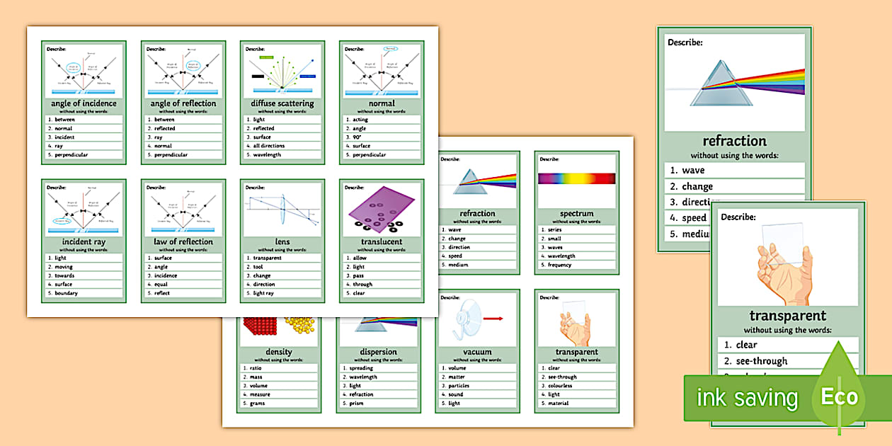 Light Waves Can You Guess? Cards (teacher made) - Twinkl