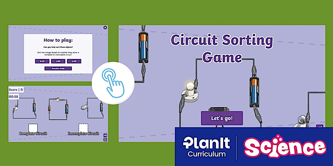 Circuit Sorting Game