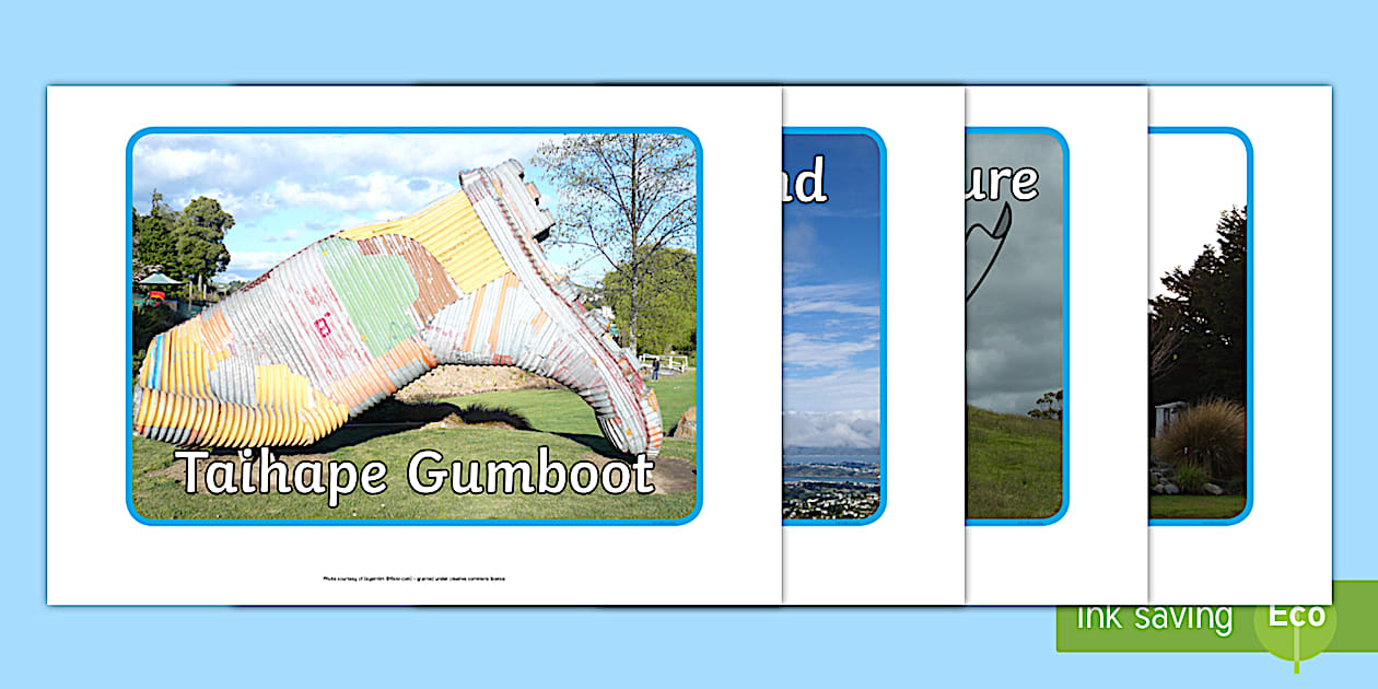 Famous New Zealand Monuments Display Photos - Twinkl