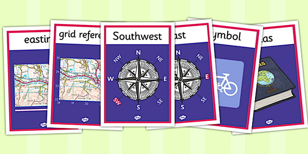 Marvellous Maps Display Posters (Teacher-Made) - Twinkl