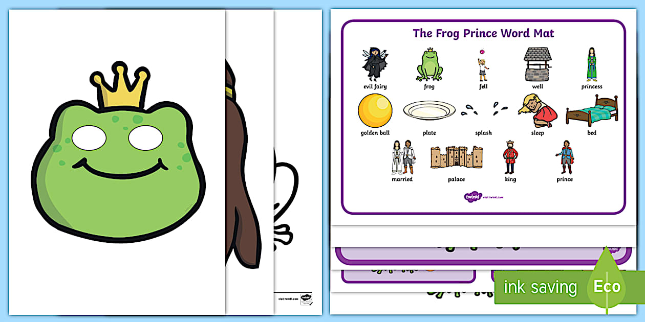 The Frog Prince Story Sack (teacher made) - Twinkl