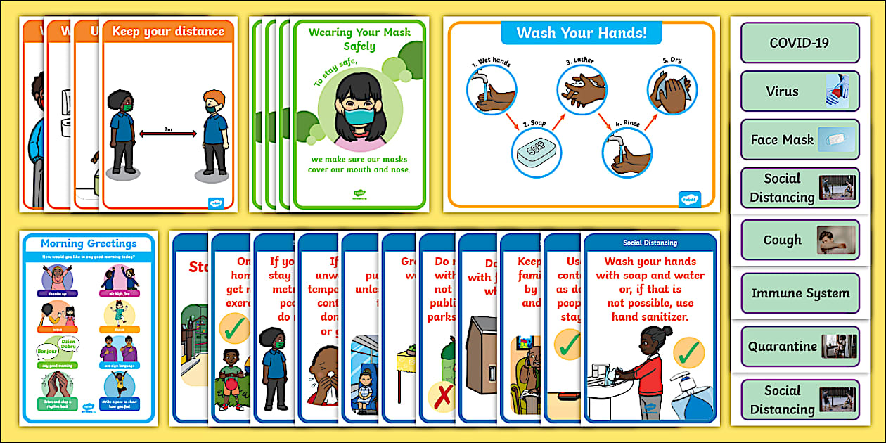 How To Protect Yourself From COVID-19 | Safety Display Pack