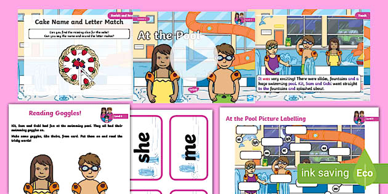 Recap 'ai, ee, igh, oa' Lesson Pack - Level 3 Week 8 Lesson 4