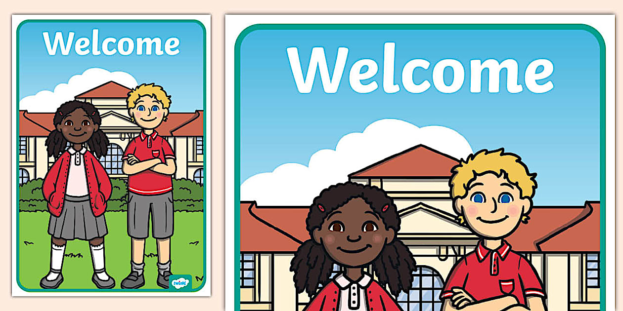 👉 Welcome Poster - Printable | Classroom Resources | Twinkl