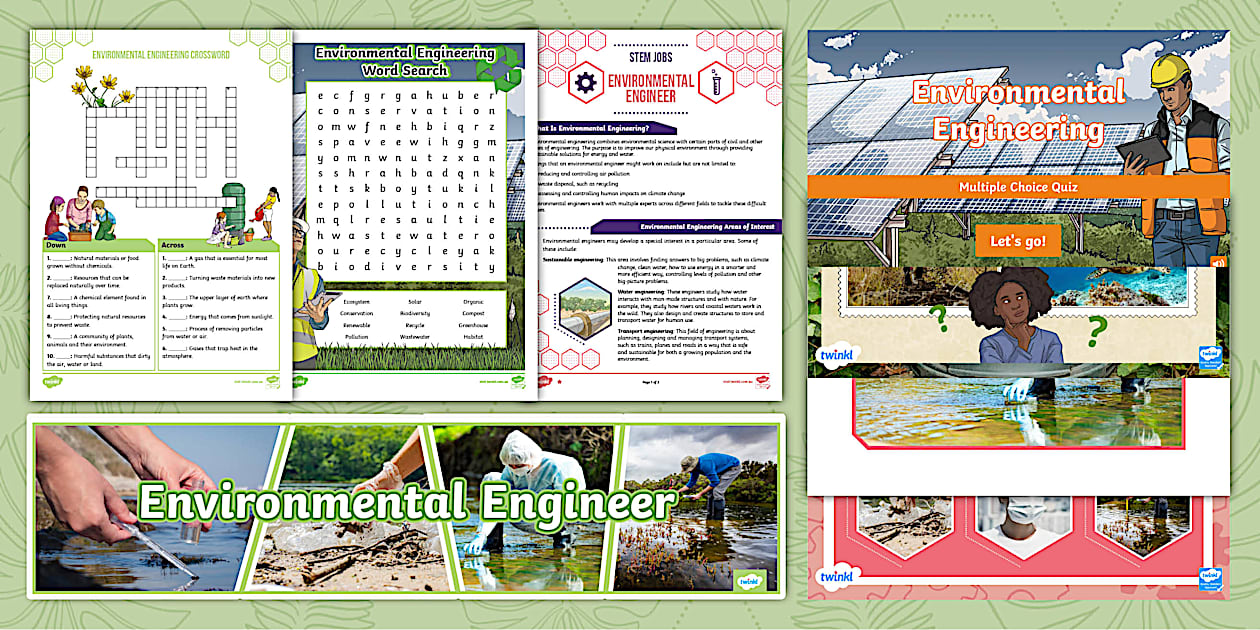STEM Jobs: Environmental Engineering Resource Pack