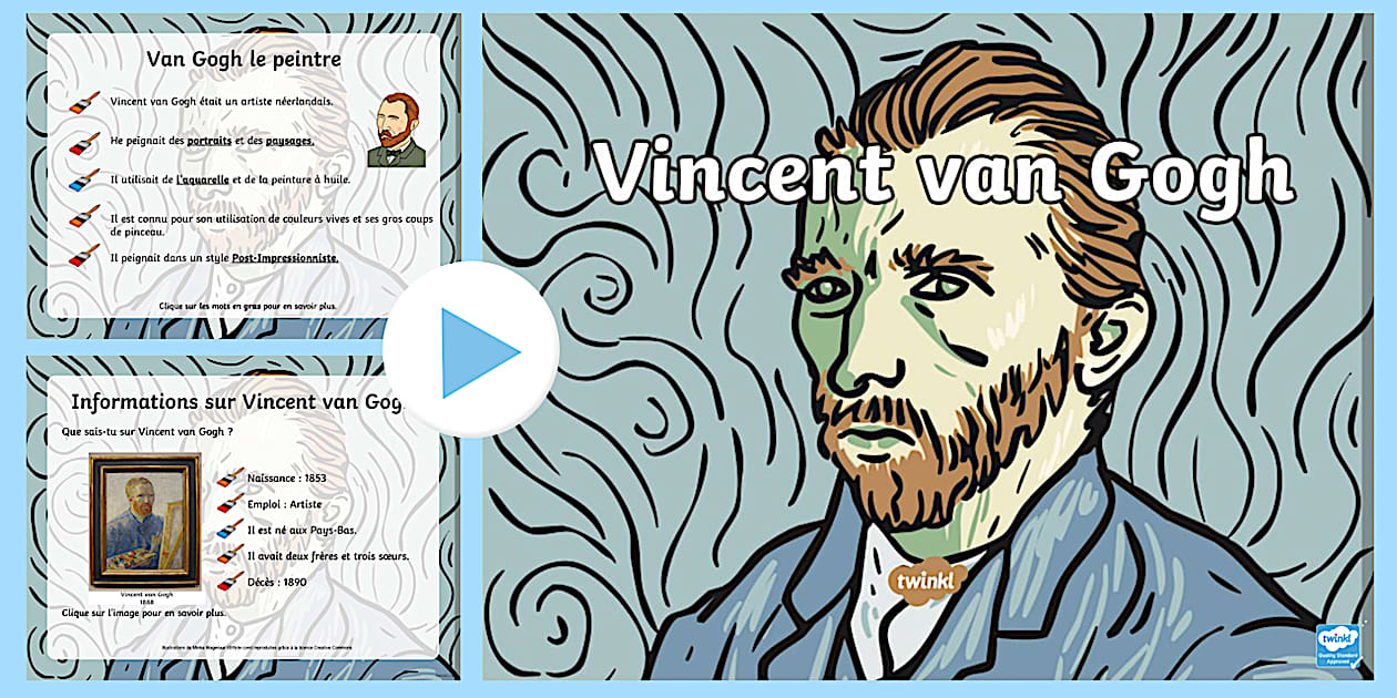 Powerpoint : Vincent van Gogh (Lehrer gemacht) - Twinkl