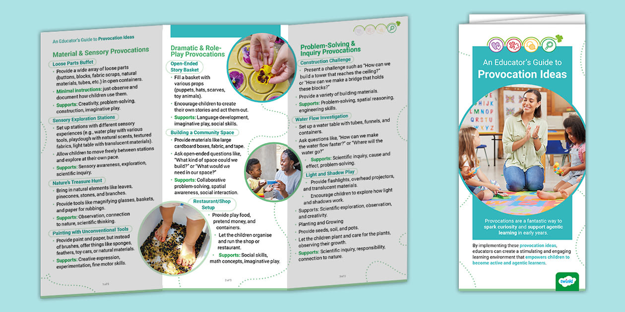 An Educator's Guide to Provocation Ideas