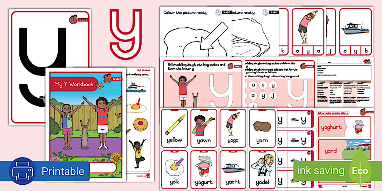 Grade R Phonics Pack Y (teacher made) - Twinkl