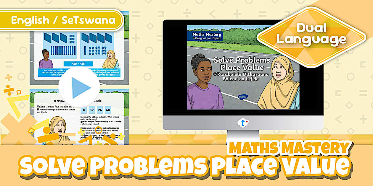 Grade 4 Maths - Year 4 Solve Problems Place Value Maths Mastery ...