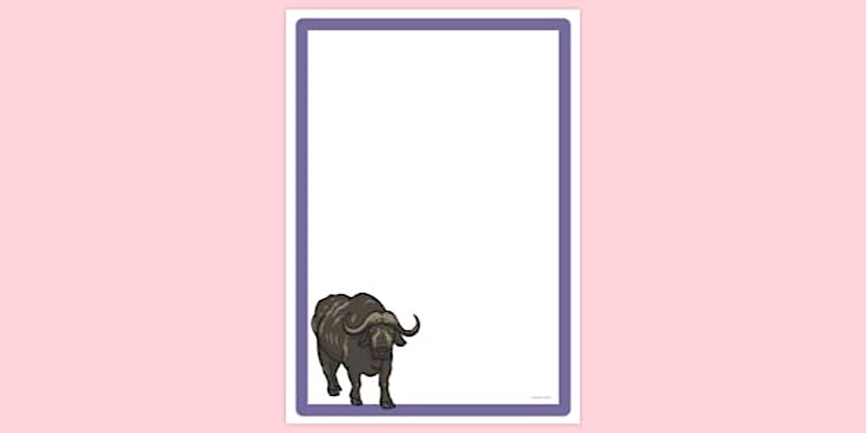 Buffalo Page Border