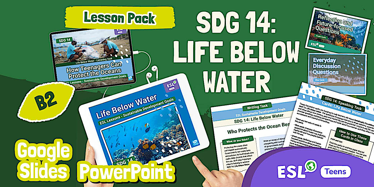 ESL SDG 14: Life Below Water
