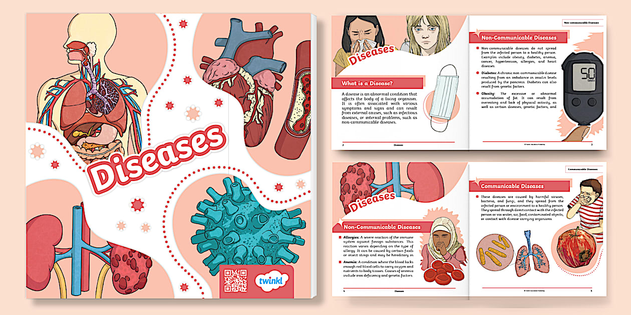 Diseases eBook (teacher made) - Twinkl