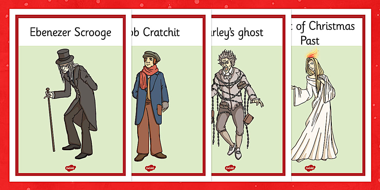 A Christmas Carol Display Posters (teacher made) - Twinkl