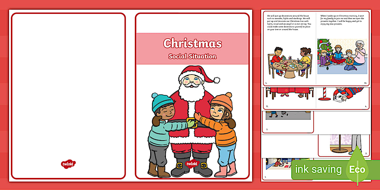 Christmas Social Situation for Autism - Inclusive Resources