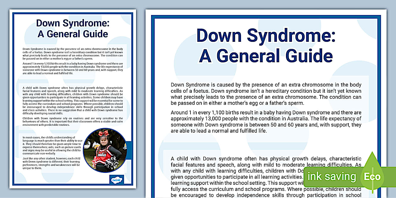 Down Syndrome Guide - Down Syndrome Resources for Parents