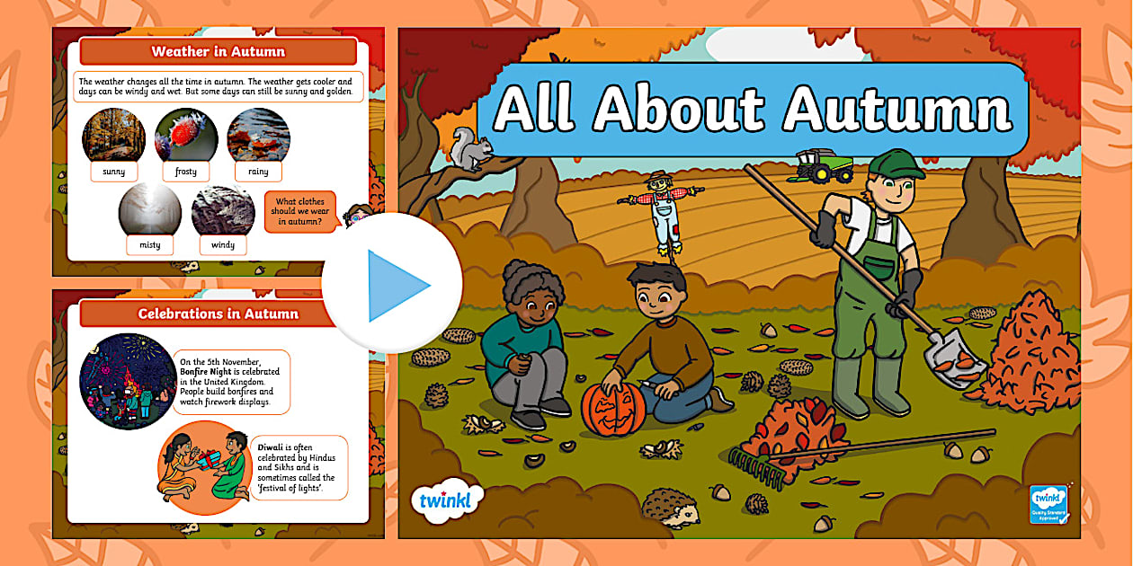 EYFS All About Autumn PowerPoint | Twinkl (teacher made)