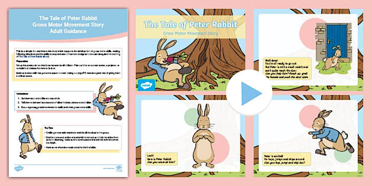 Gross Motor Movement Story (teacher made) - Twinkl
