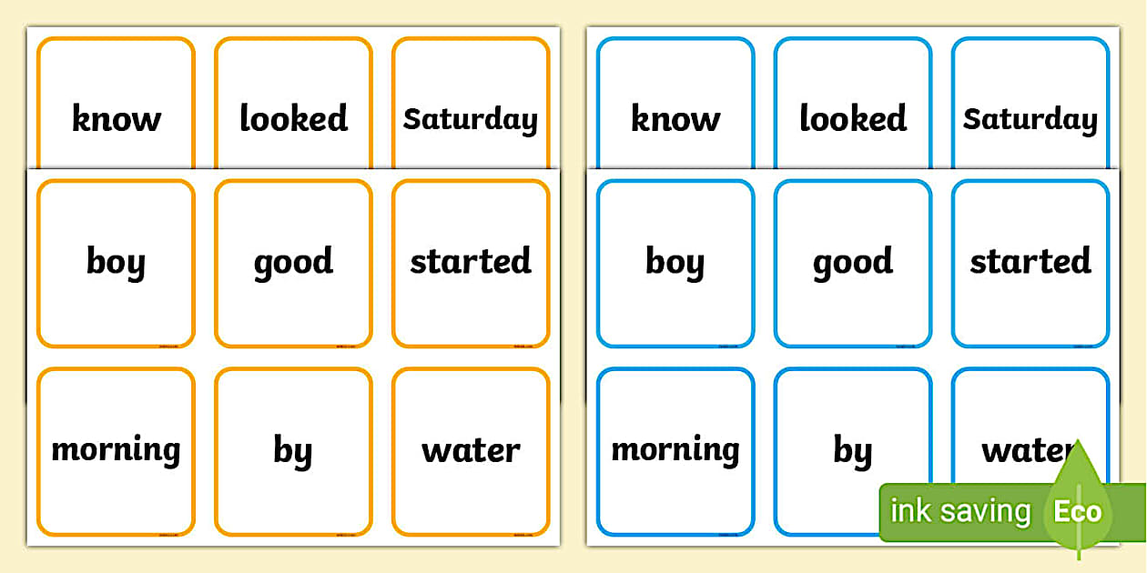 Go Fish Sight Words - Set 6 (teacher made) - Twinkl
