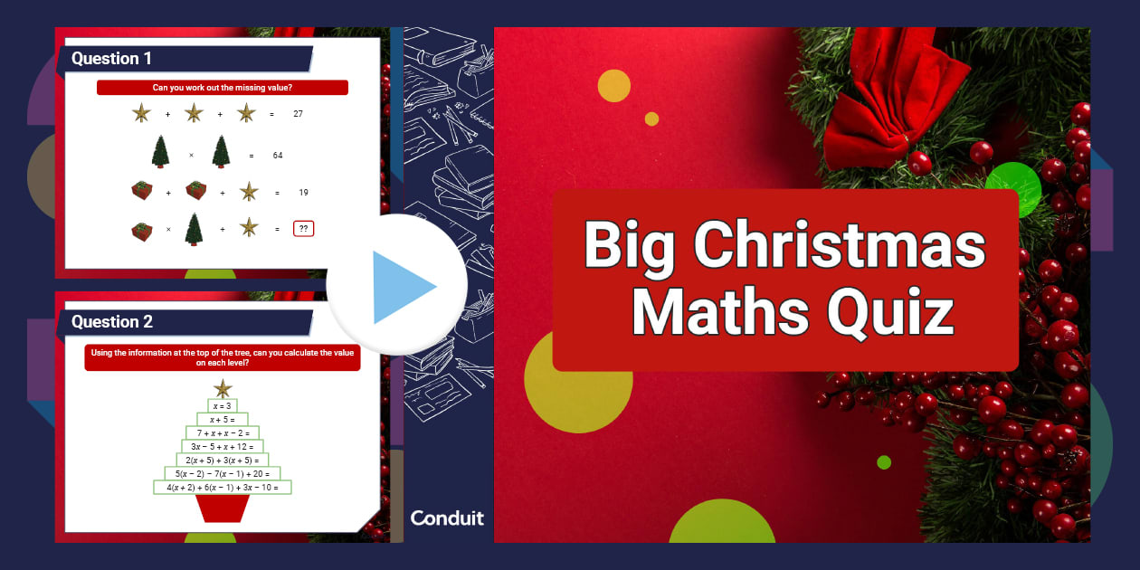 Christmas Mathematics and Numeracy Quiz (Teacher-Made)