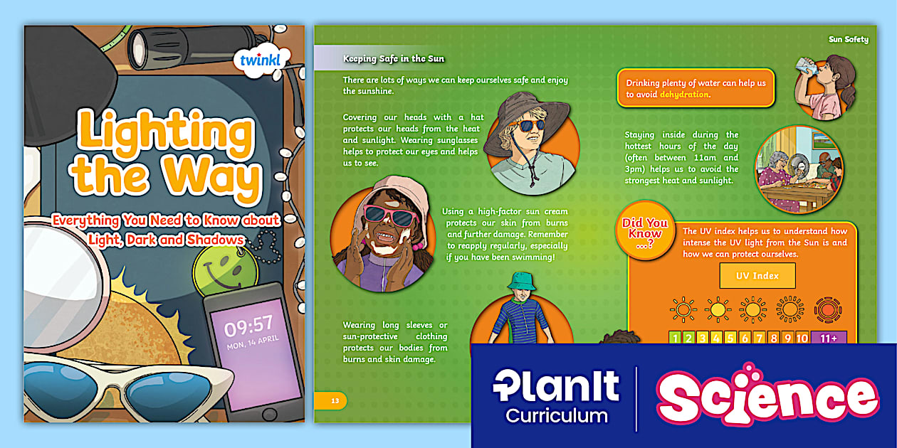 Science: Light: Year 3 Lighting the Way eBook (teacher made)