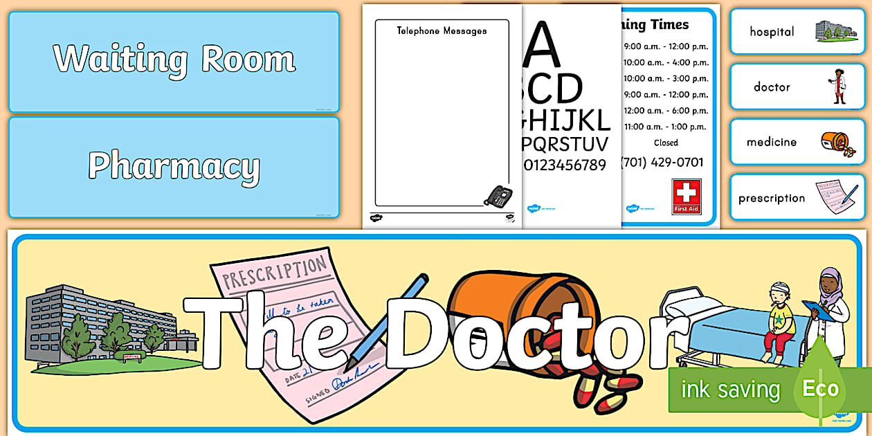 Doctor Role Play Pack (teacher made) - Twinkl