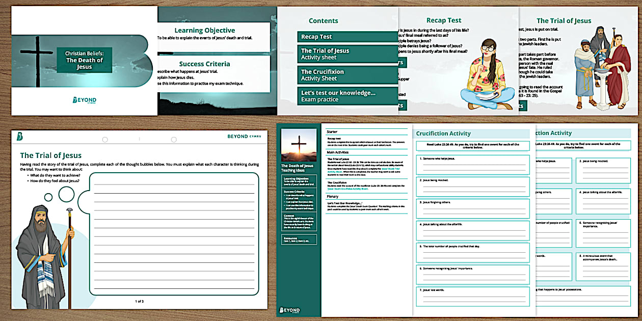 Jesus' Death Lesson Pack (Teacher-Made) - Twinkl